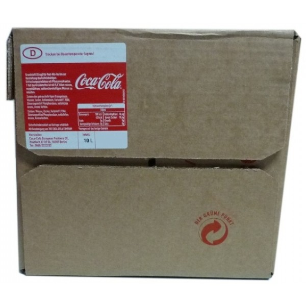 Coca Cola® Postmix 10 l high ratio - PostmixSirup24.com