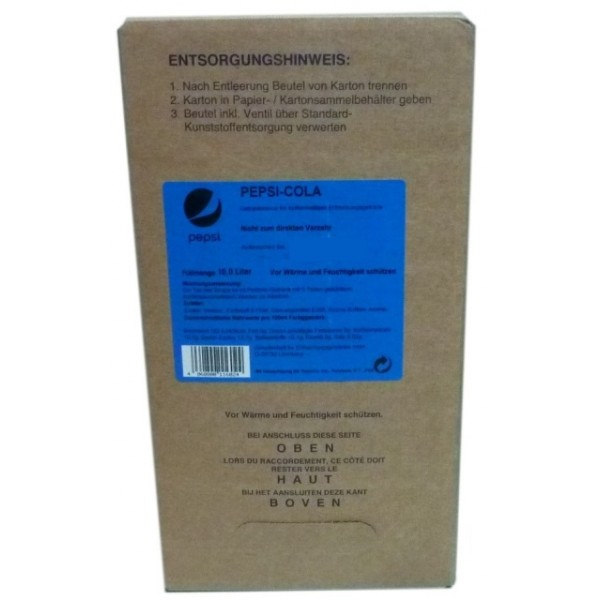 Pepsi Cola® Postmix 10 l - PostmixSirup24.com