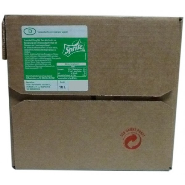 Sprite® Postmix 10 l high ratio - PostmixSirup24.com